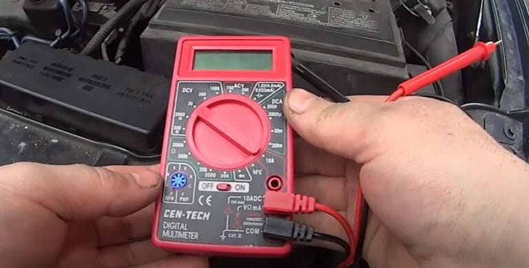 How to Use a Cen-Tech Digital Multimeter to Check Voltage