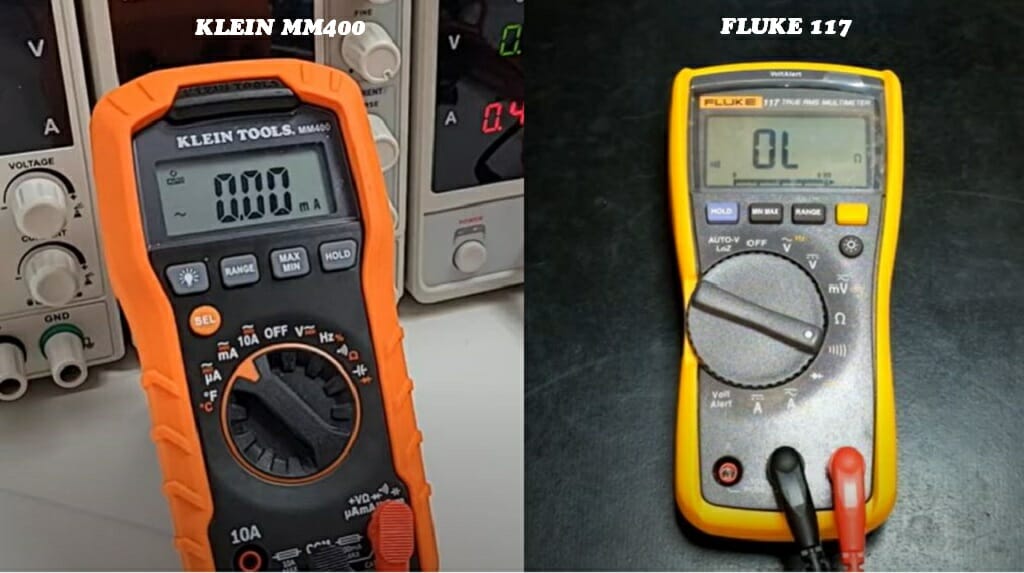 Klein vs Fluke Multimeter