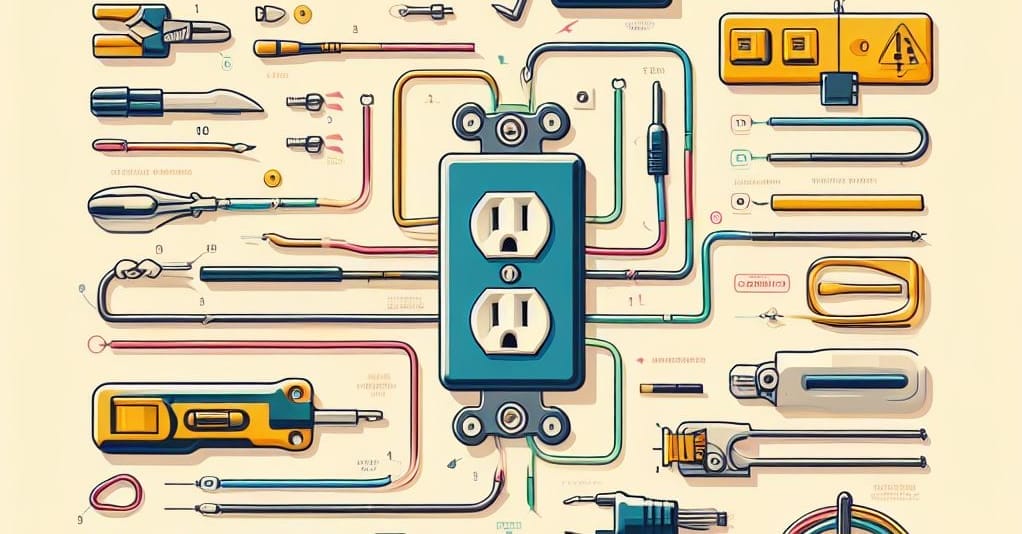 How to Wire an Outlet with 4 Wires (Reg & GFCI)