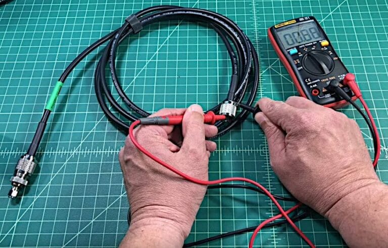 How to Test a Coax Cable Signal with a Multimeter