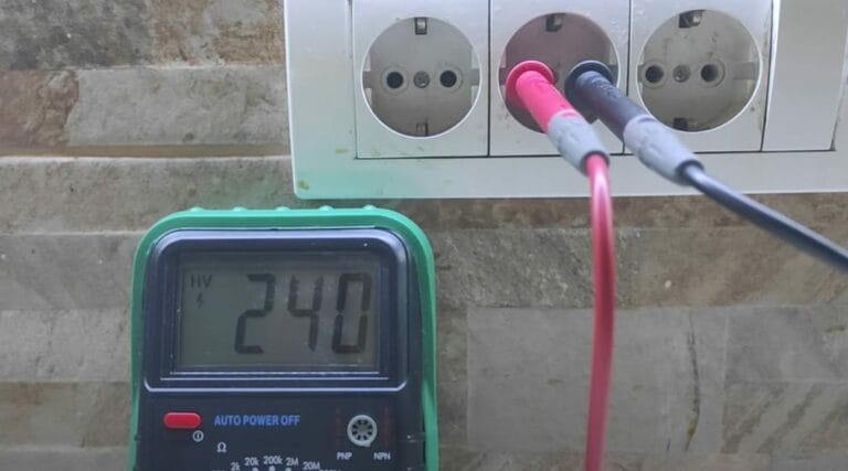 How to Check an Outlet with a Multimeter (3 Way Guide)