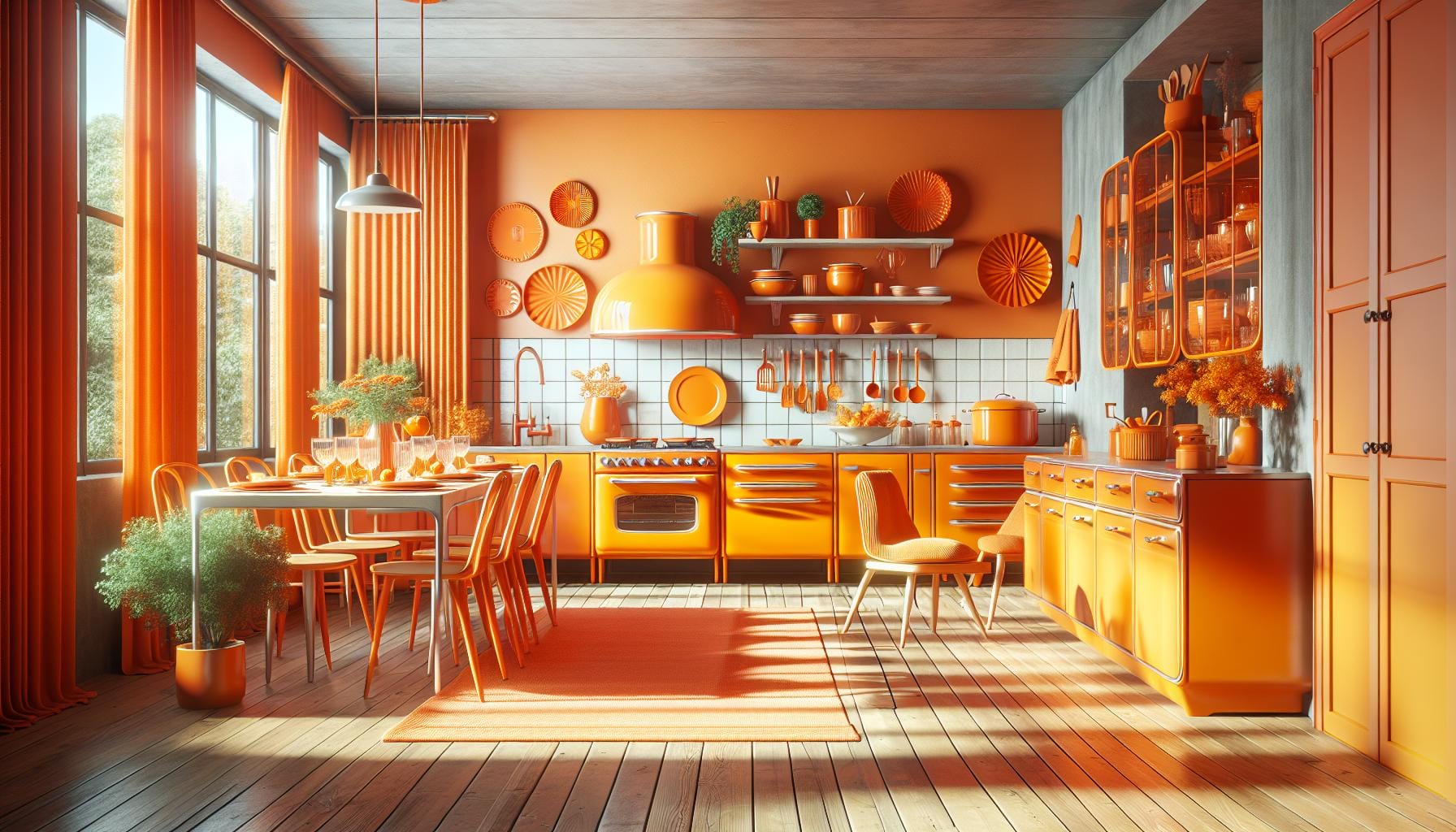 10 Ways to Use Orange in Your Kitchen and Dining (Creative Ideas)