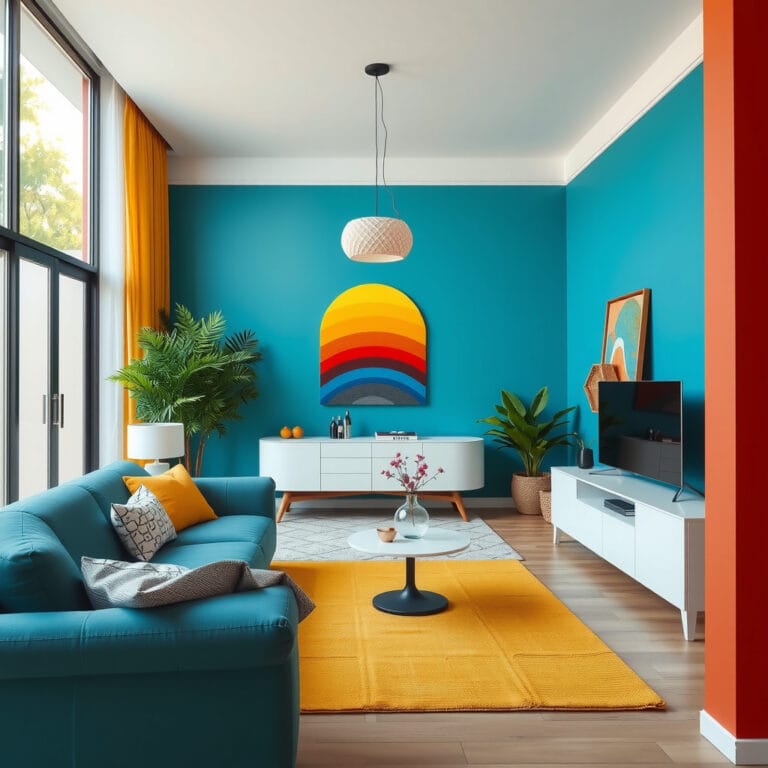 Color Blocking in Interior Design: Bold, Easy, and Stylish (Tips & Ideas)
