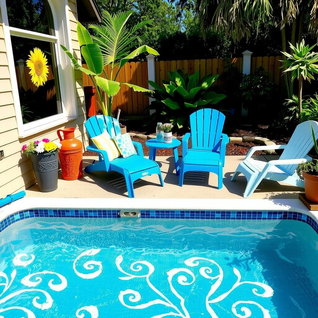 How to Get Resort Vibes with an Easy Backyard Pool Makeover (DIY Tips ...