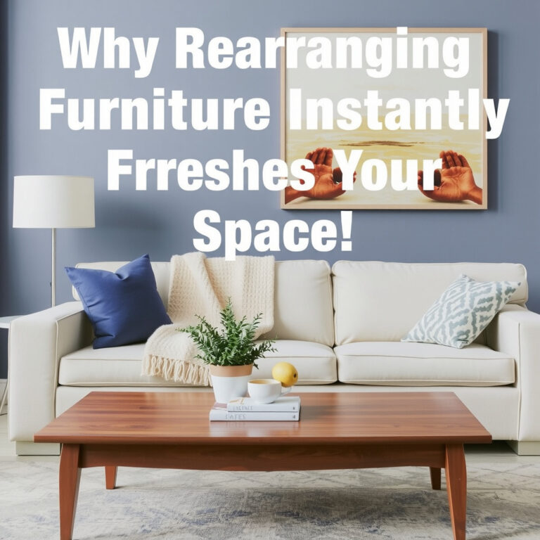 How to Rearrange Furniture for a Fresh New Look in Minutes (Easy Tips)