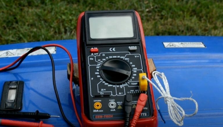 How to Use a Cen-Tech Digital Multimeter to Check Voltage