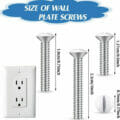 What Size are Electrical Outlet Screws?