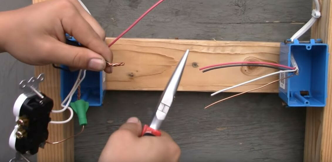 How to Wire an Outlet with 4 Wires (Reg & GFCI)
